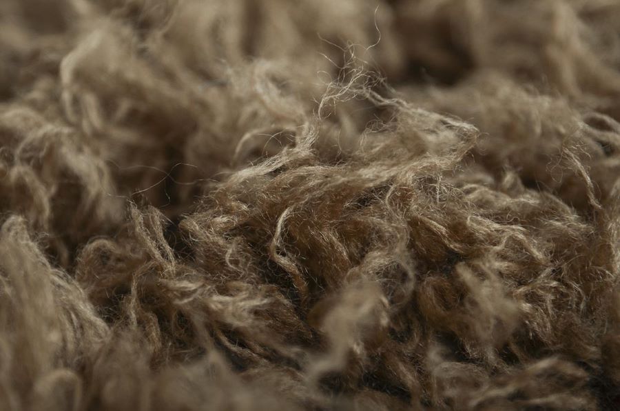 Chocolate large flokati