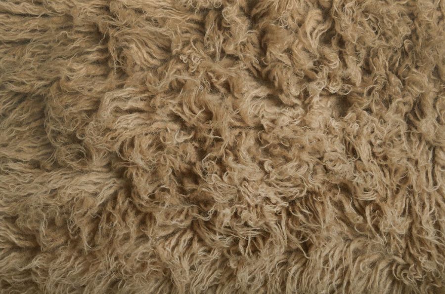 Caramel small flokati