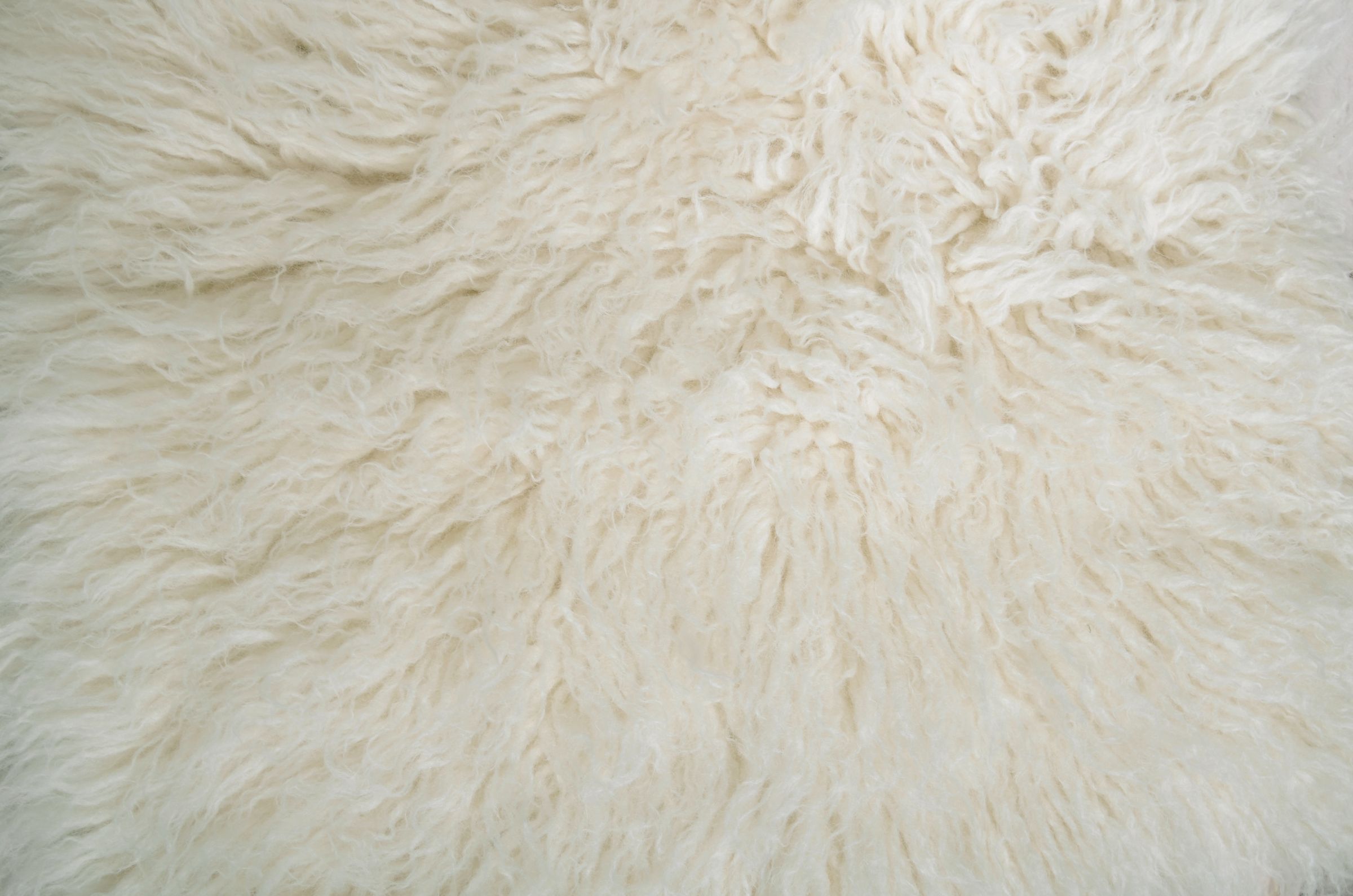 Natural large flokati