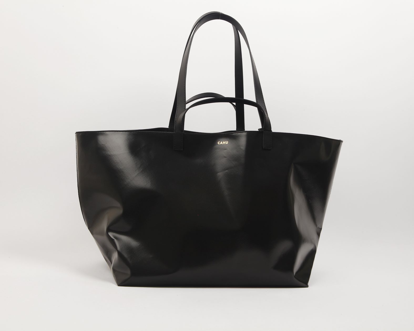 Cabas Pratique Médium Black de Cahu Paris