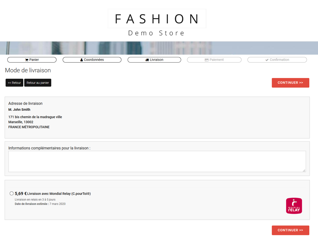 Oxatis Apps - Mondial Relay - Solution de Livraison