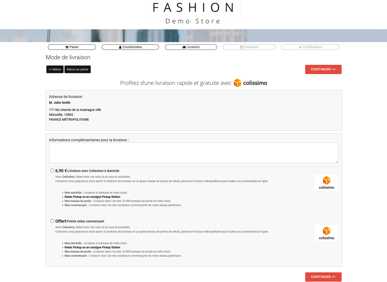 Oxatis Apps - La Poste Colissimo - Solution de Livraison