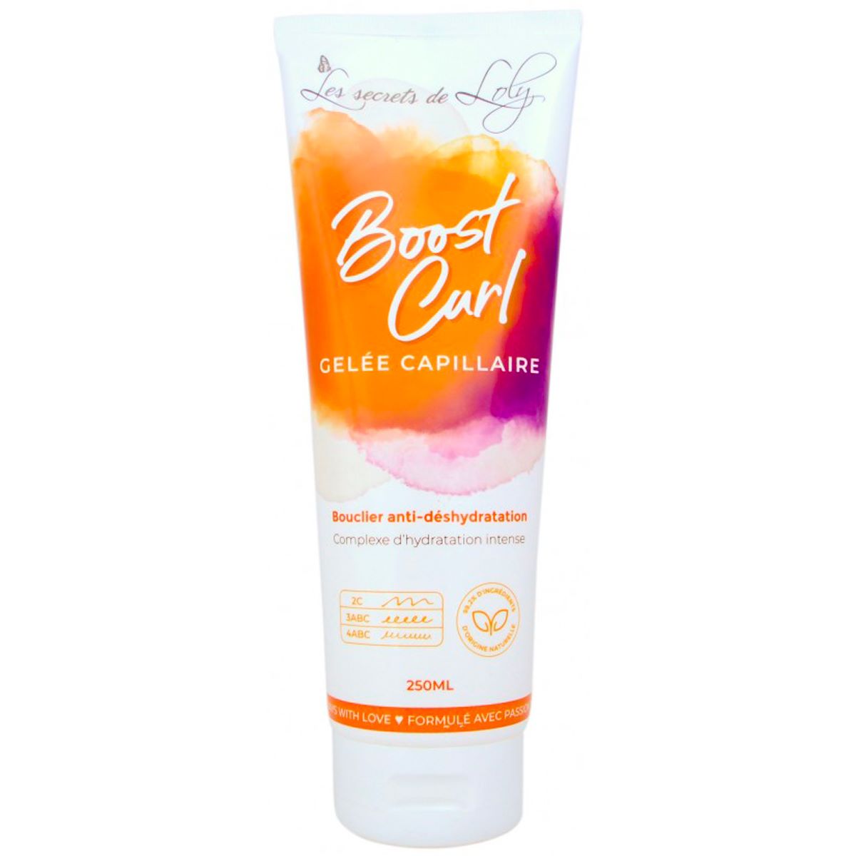 Gelée définissante Boost Curl - Les Secrets de Loly 250 ML