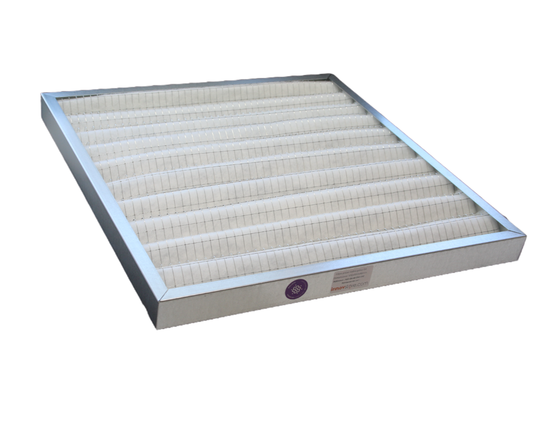 Filtre G4 plissé cadre galva