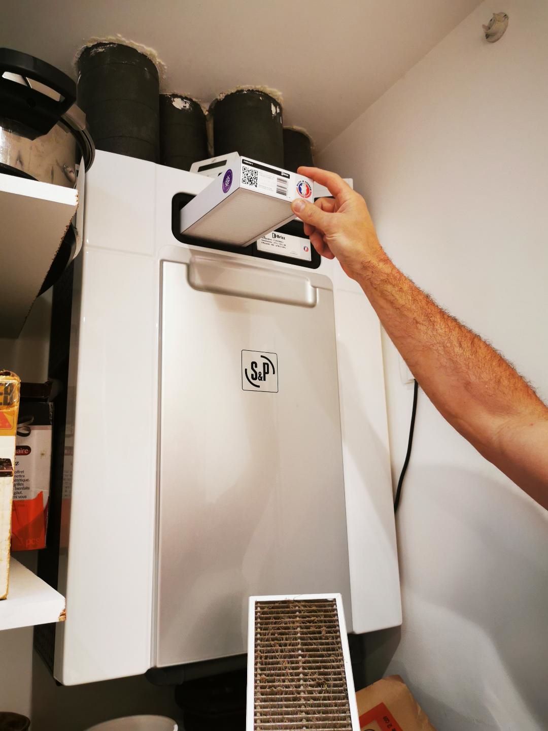 Filtres M5 + G4 compatibles VMC UNELVENT DOMEO 210