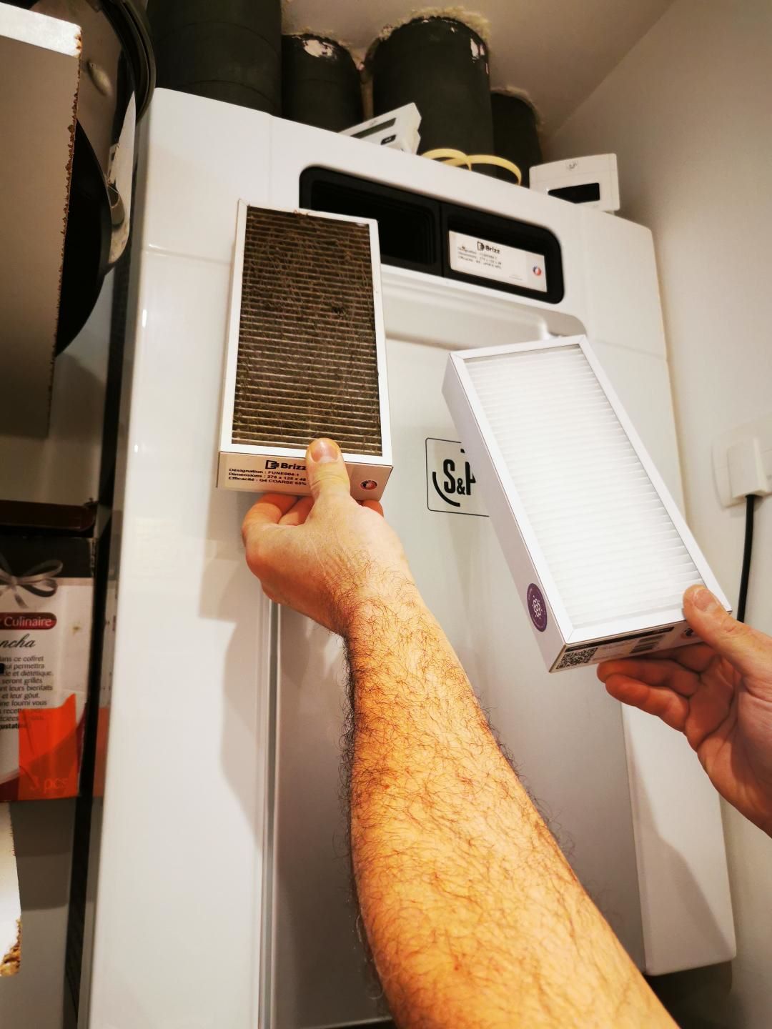 Filtres M5 + G4 compatibles VMC UNELVENT DOMEO 210