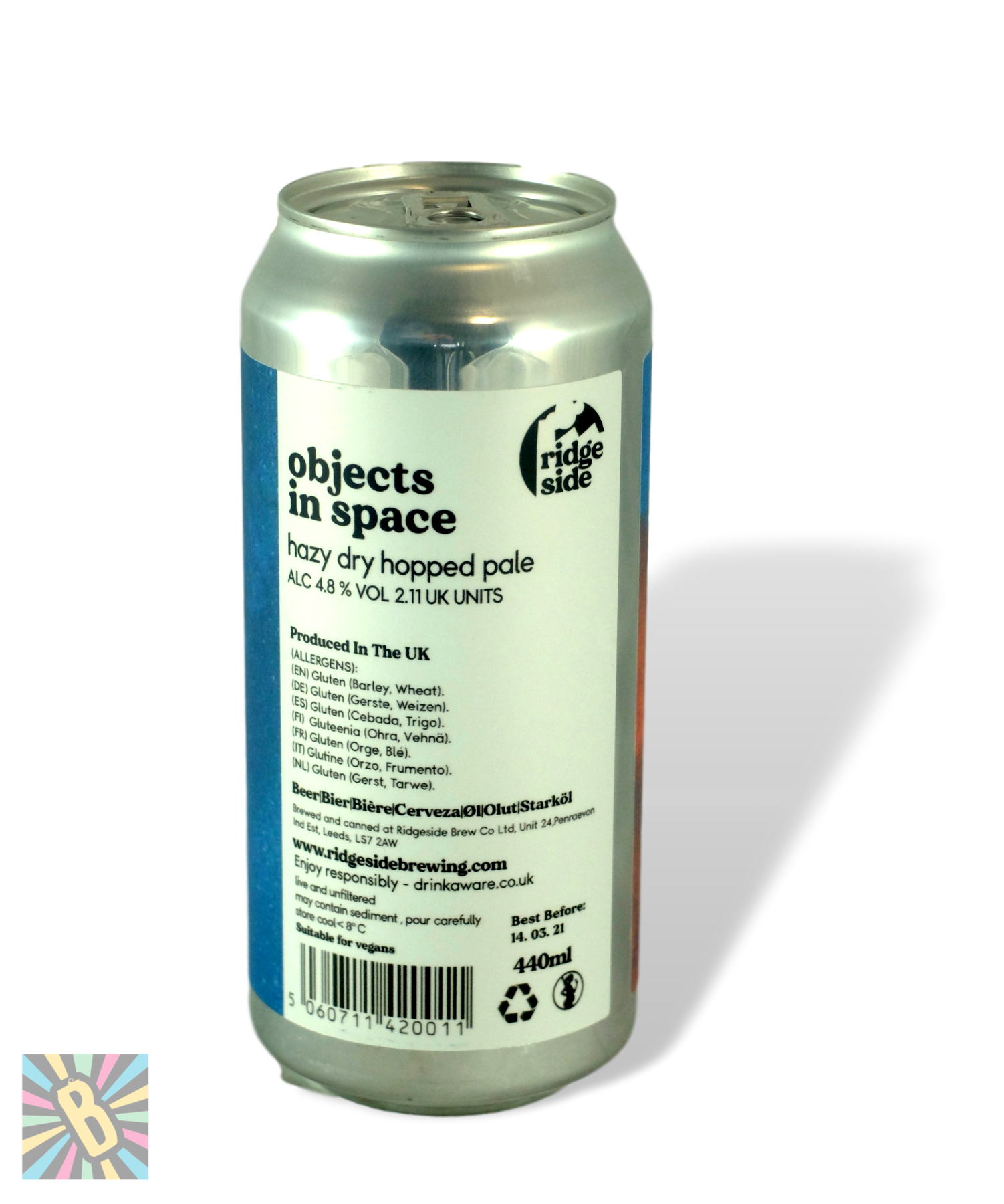 Ridgeside Objects In Space 44cl | Beer Bang - votre e-Cave a bière
