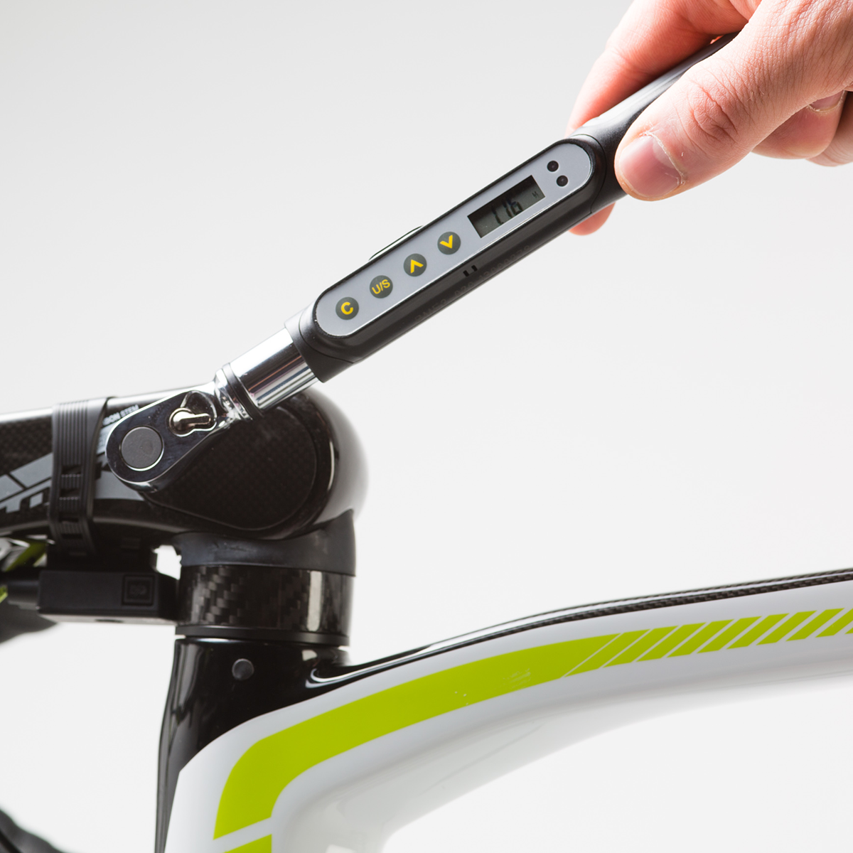 1-20Nm digital torque wrench - 1/4" square drive