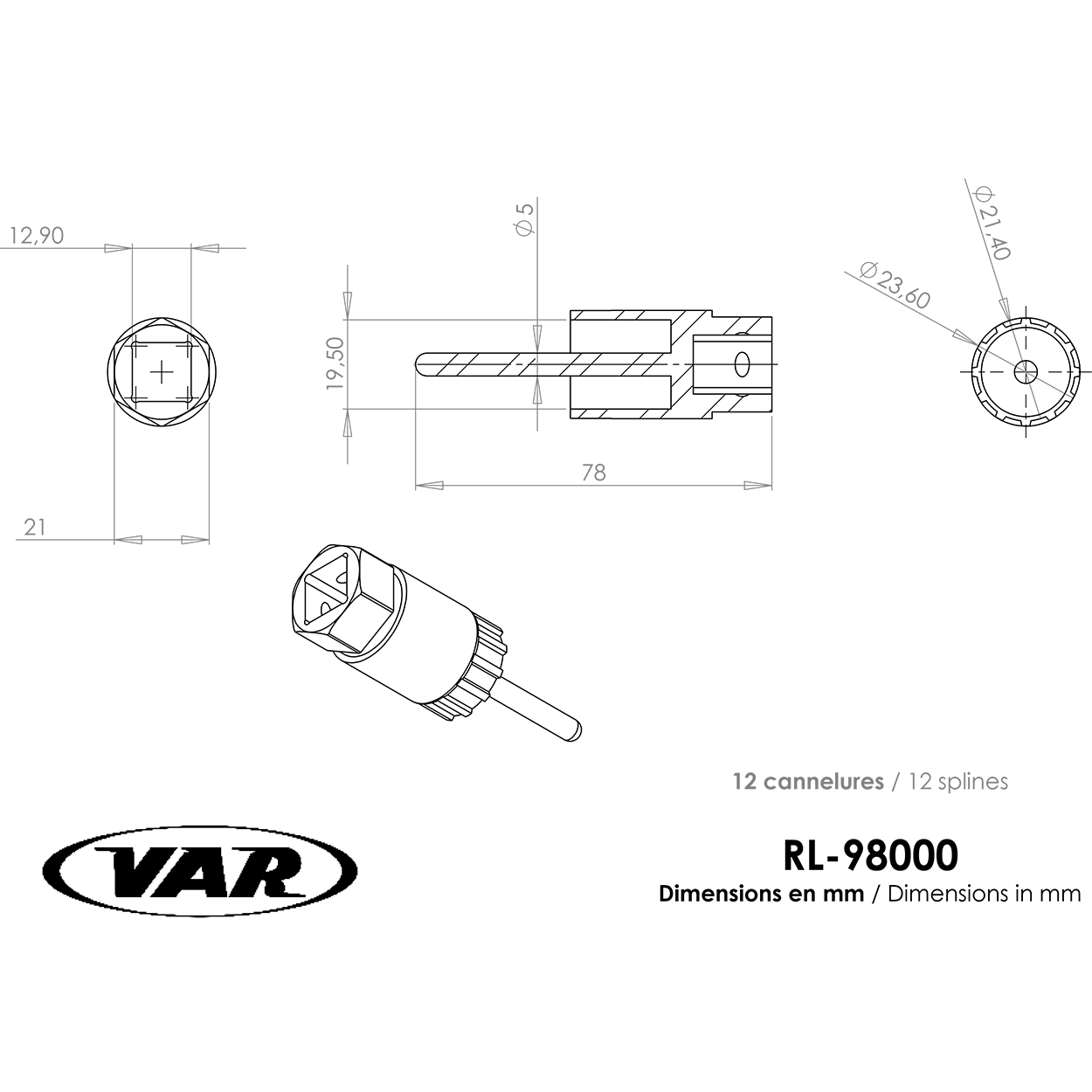 Démonte cassette avec pilote Shimano Hyperglide...sur carte