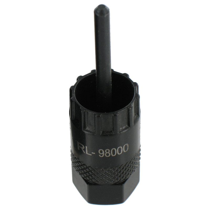 Démonte cassette avec pilote Shimano Hyperglide...sur carte