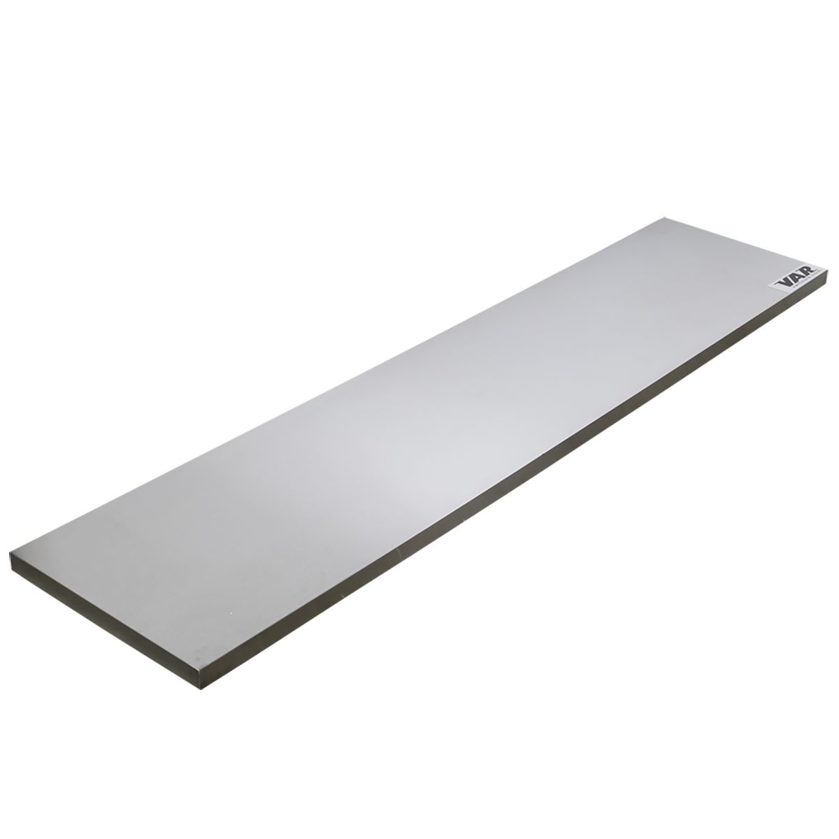 Stainless steel bench top for 3 units - length 204cm