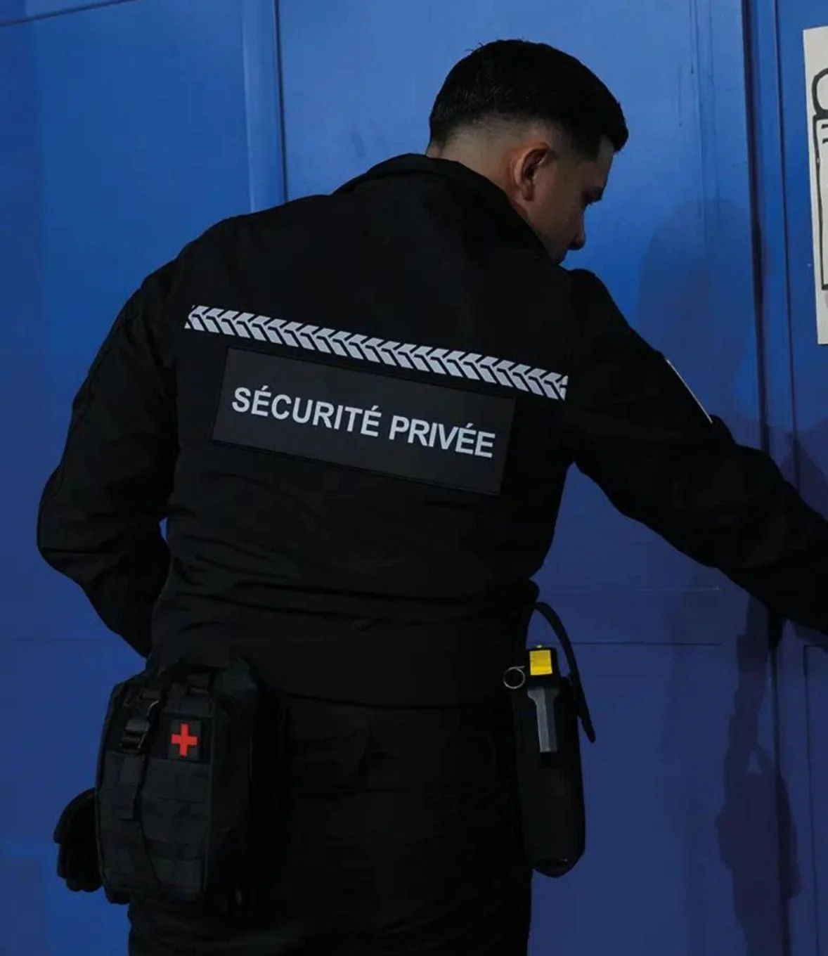 Softshell SECURITE PRIVEE avec bandes HV- GK