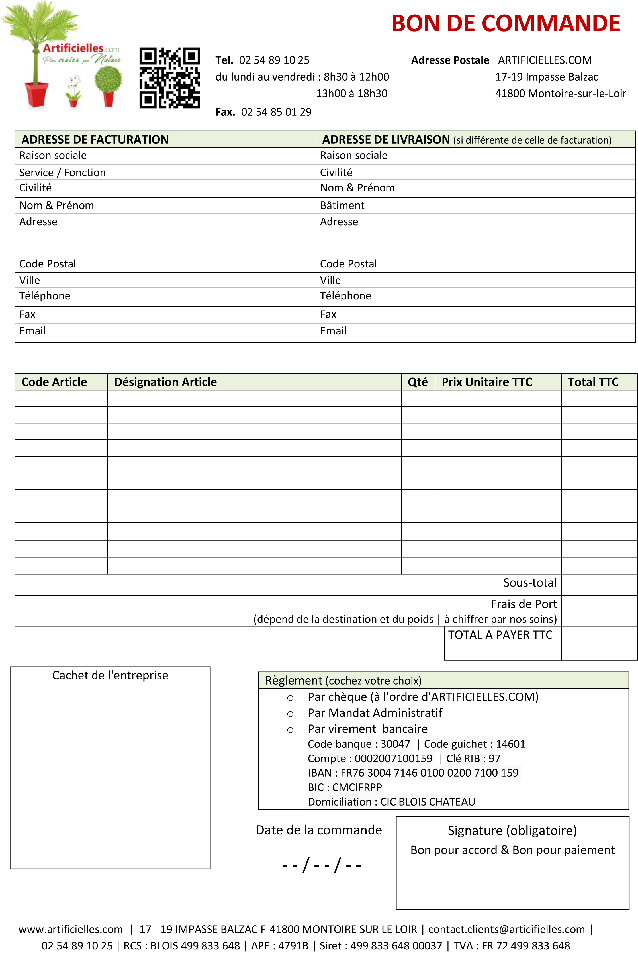 Lnea Bon De Commande En savoir plus