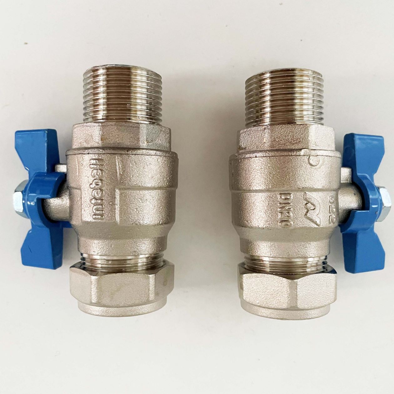 Water Softener Full Flow Isolation Valves 22mm (pair)| GMAutoflow